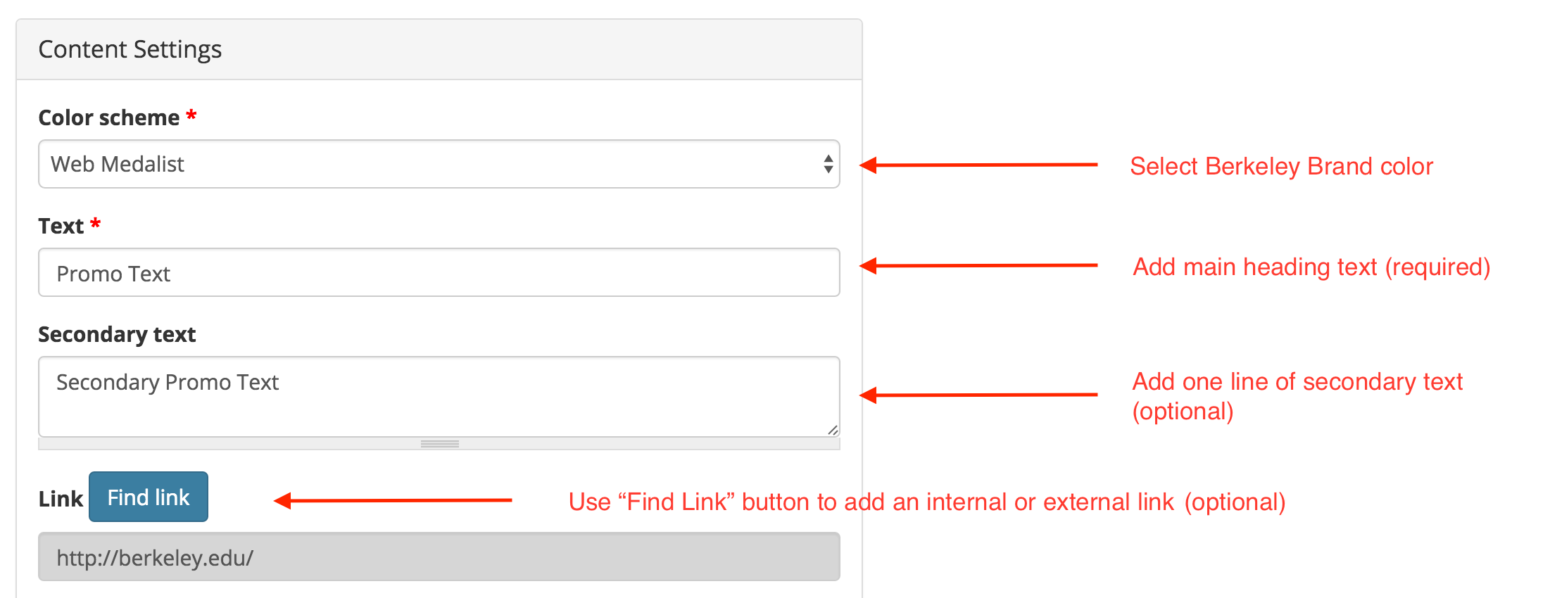 Promo Blocks | Open Berkeley